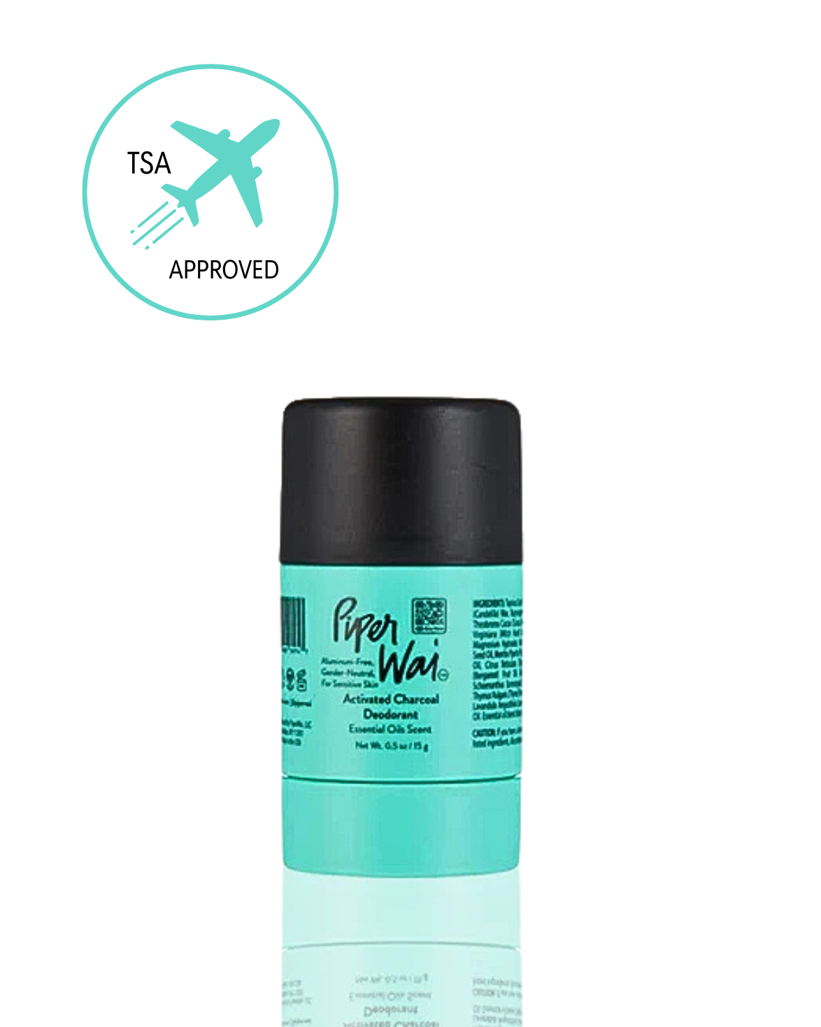 Shop Mini Natural Deodorant Stick - BLK + GRN
